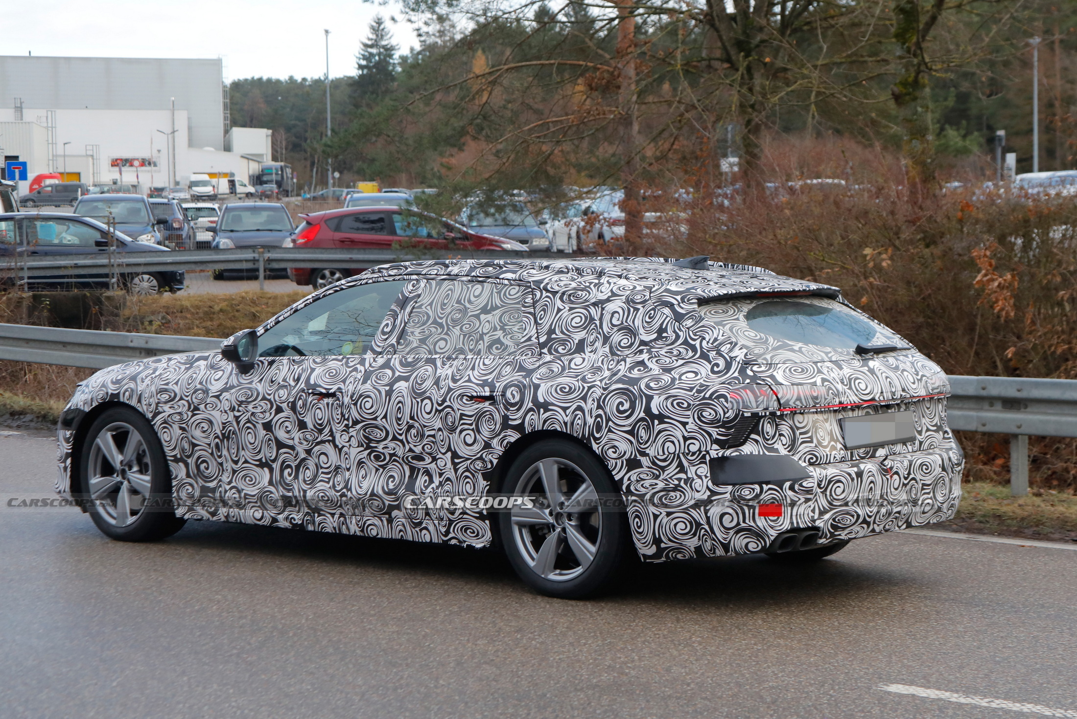 2025 Audi A7 Avant Caught Testing For The Very First Time | Carscoops
