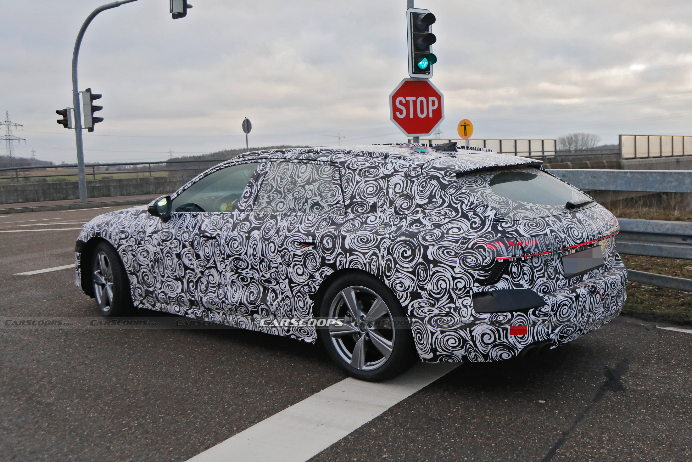 2025 Audi A7 Avant Caught Testing For The Very First Time | Carscoops
