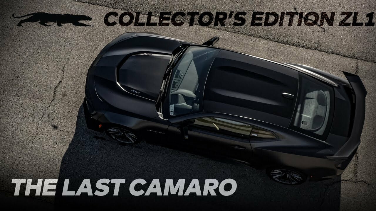 Chevy’s Don’t Get More Menacing Than The Last 2024 Camaro ZL1 Collector ...