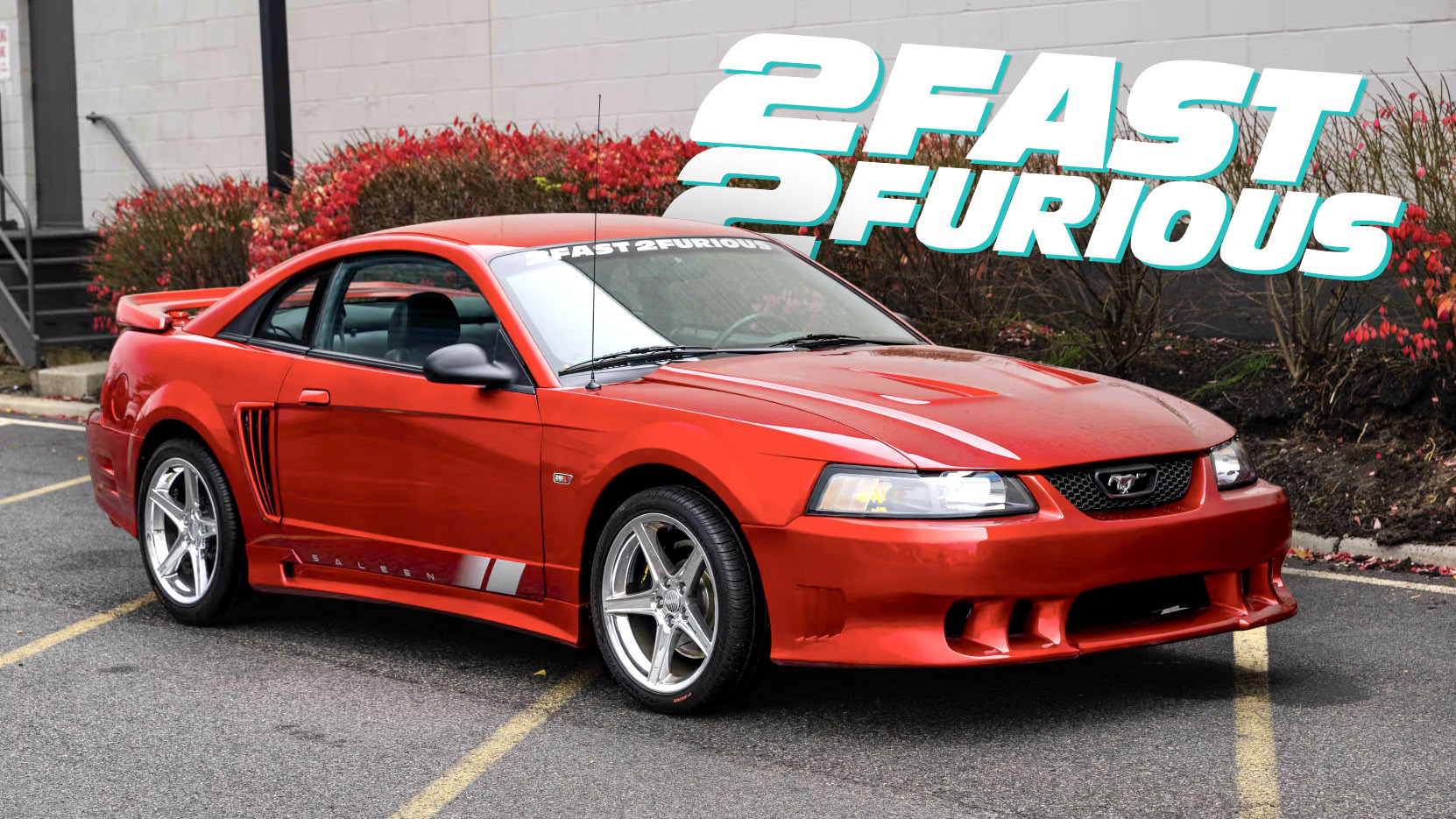 The 2002 Saleen Mustang Crushed By A Semi In ‘2 Fast 2 Furious’ Could ...