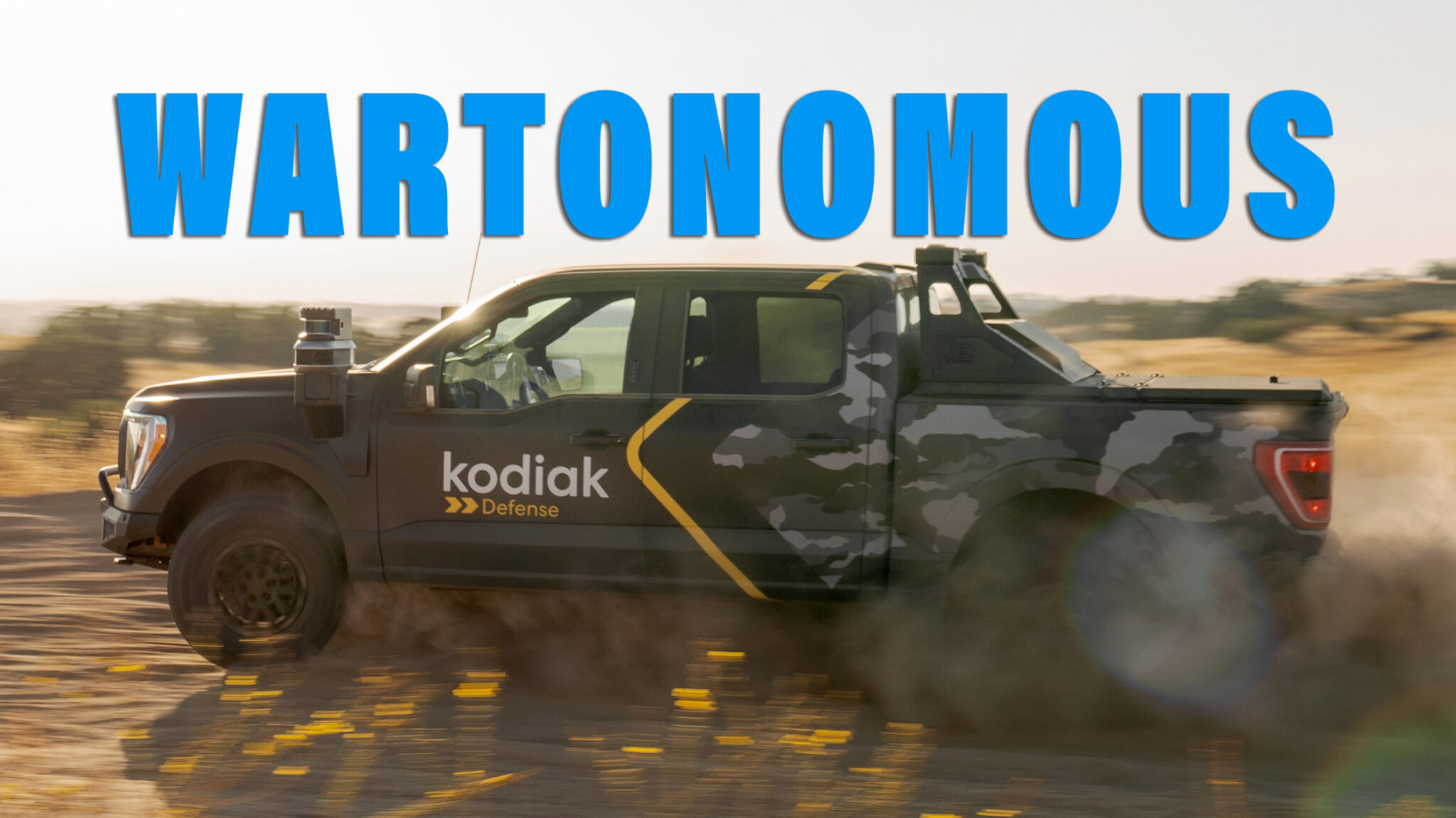 Stand Down, Soldier: U.S. Military Takes Delivery Of Self-Driving Ford ...