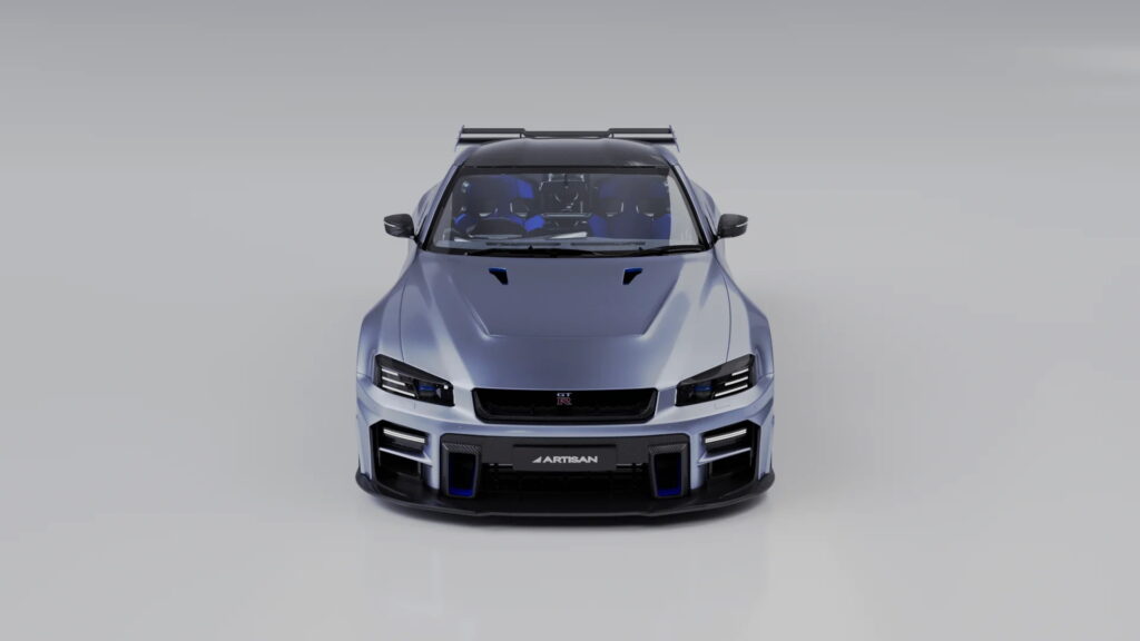 Artisan Will Build You An R35 Nissan GT-R With Retro R34 Styling And Up ...