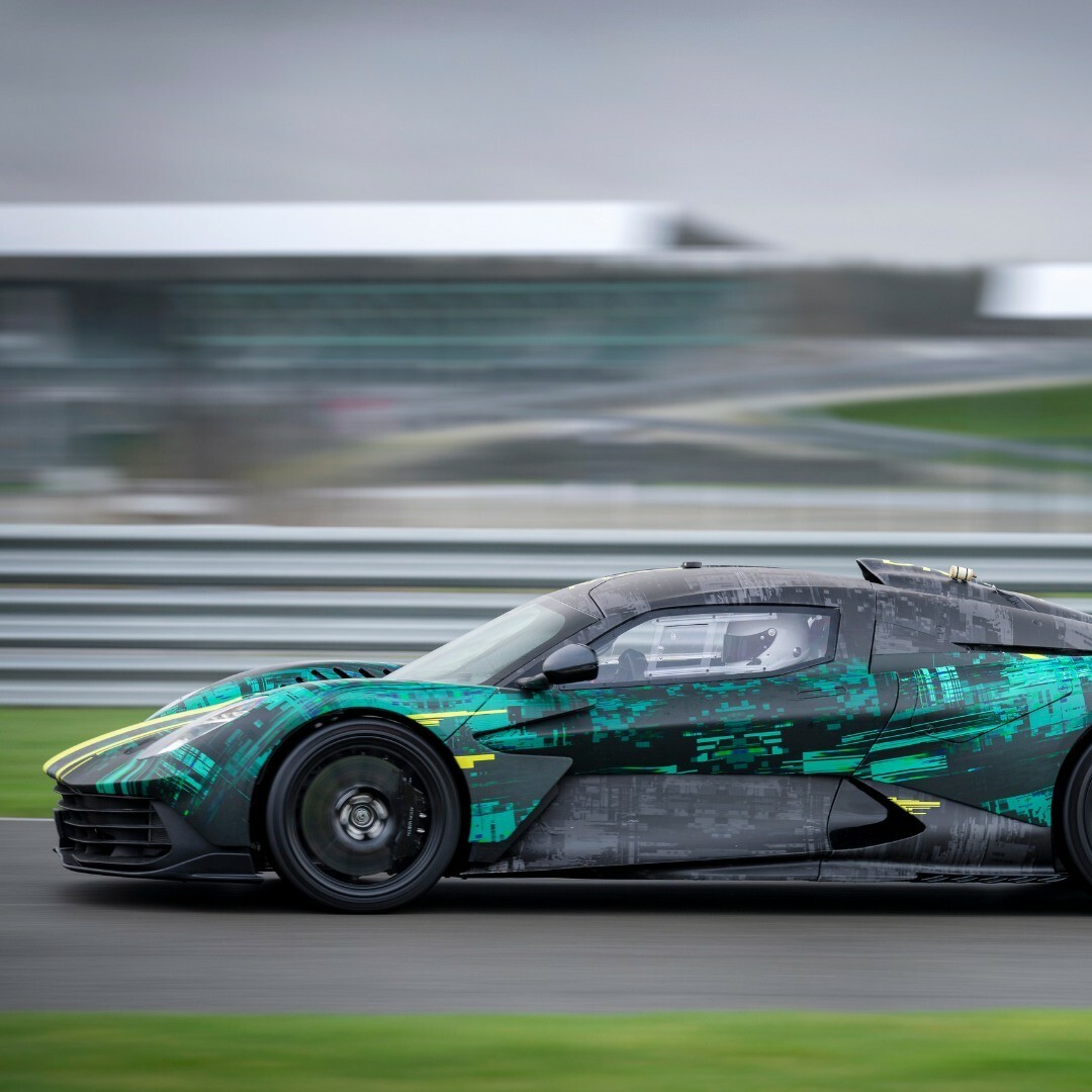 Aston Martin Valhalla Hits The Track Sporting An Updated Design | Carscoops