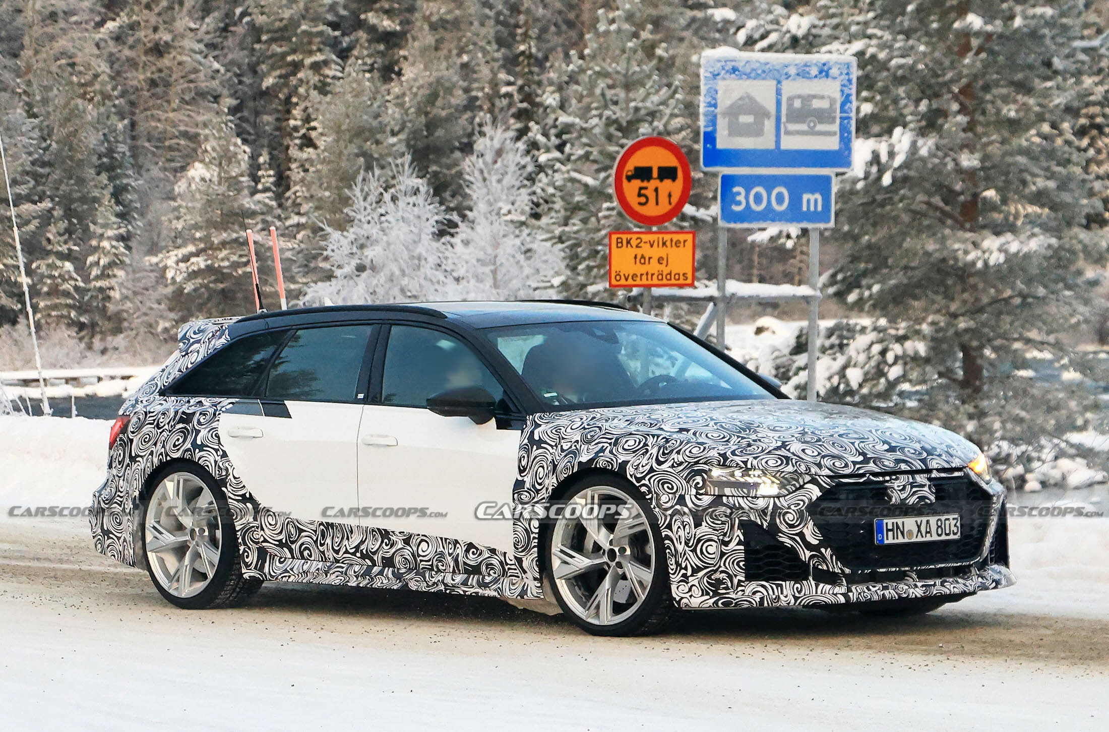 Hardcore Audi RS6 Spied With Angrier Face And Bigger Rear Wing | Carscoops
