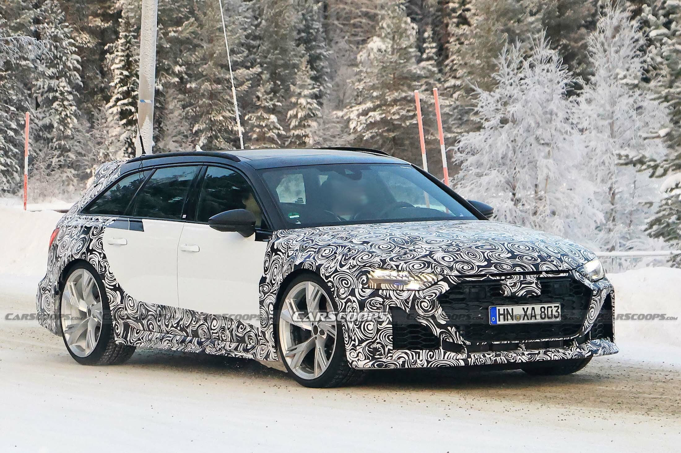 Hardcore Audi RS6 Spied With Angrier Face And Bigger Rear Wing | Carscoops