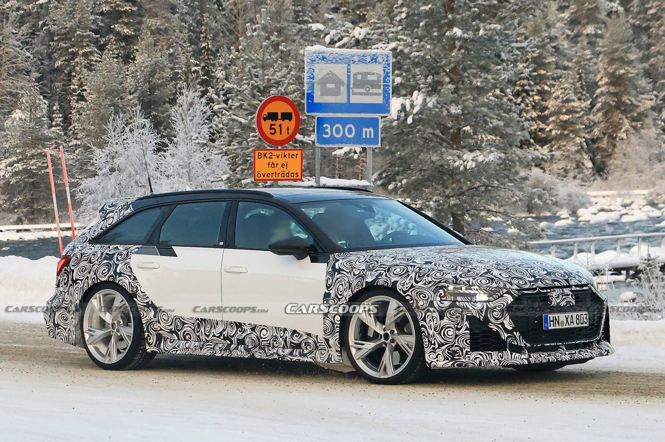 Hardcore Audi RS6 Spied With Angrier Face And Bigger Rear Wing | Carscoops