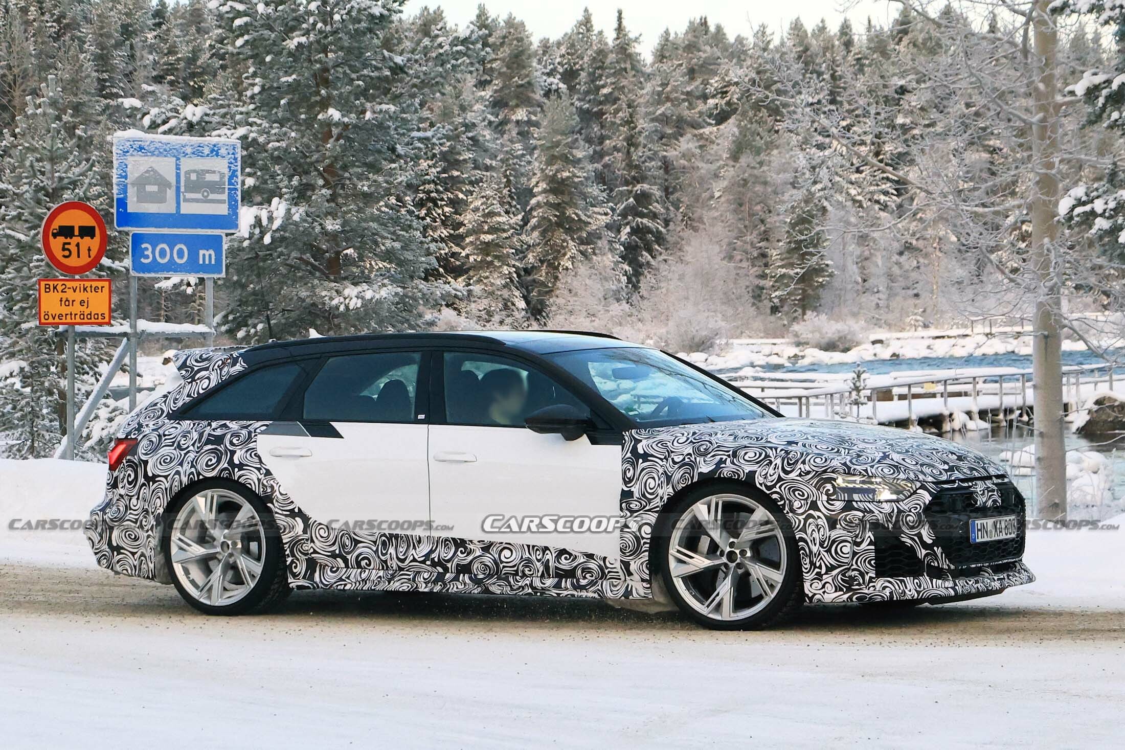 Hardcore Audi RS6 Spied With Angrier Face And Bigger Rear Wing | Carscoops