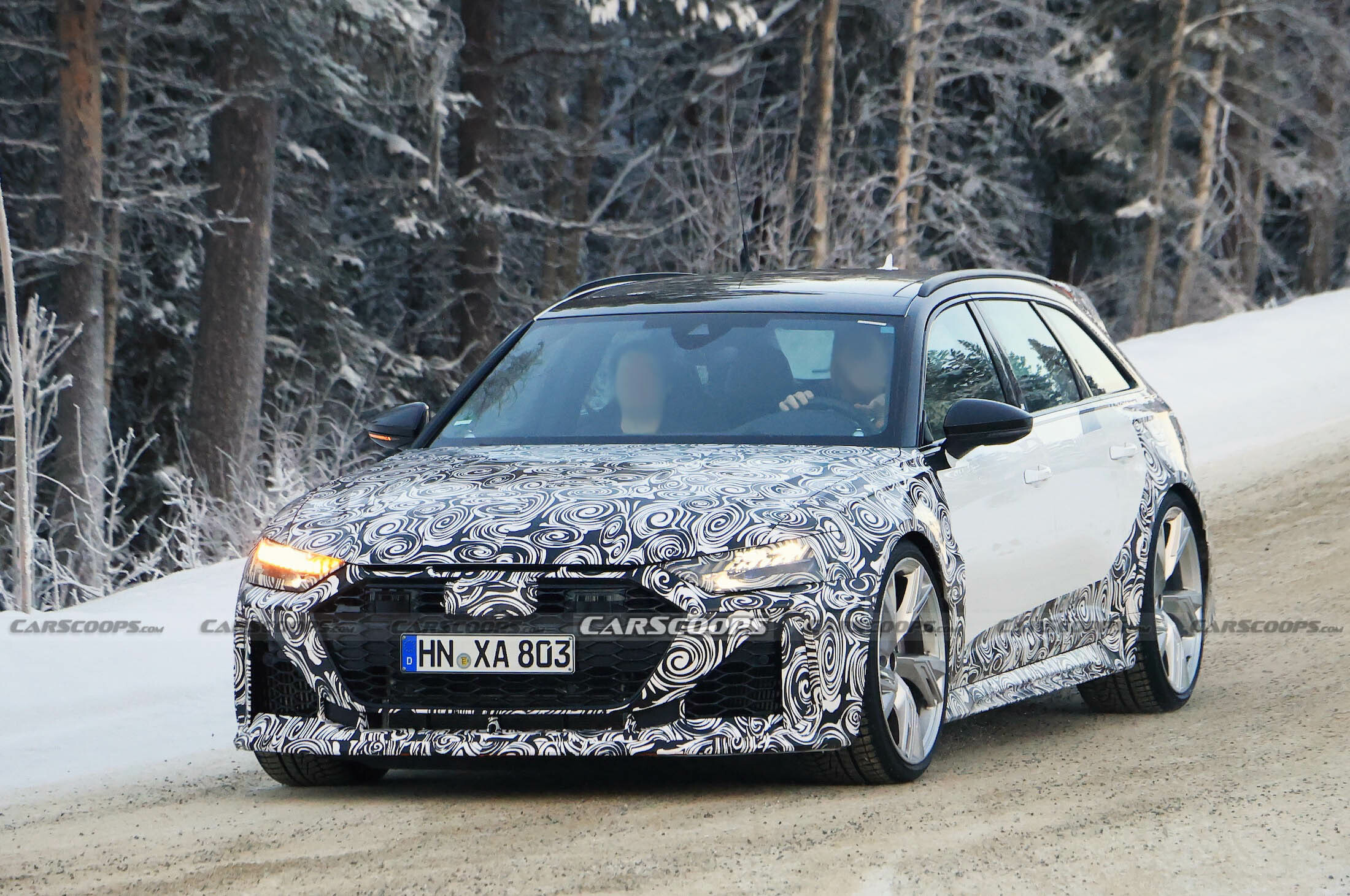 Hardcore Audi RS6 Spied With Angrier Face And Bigger Rear Wing | Carscoops