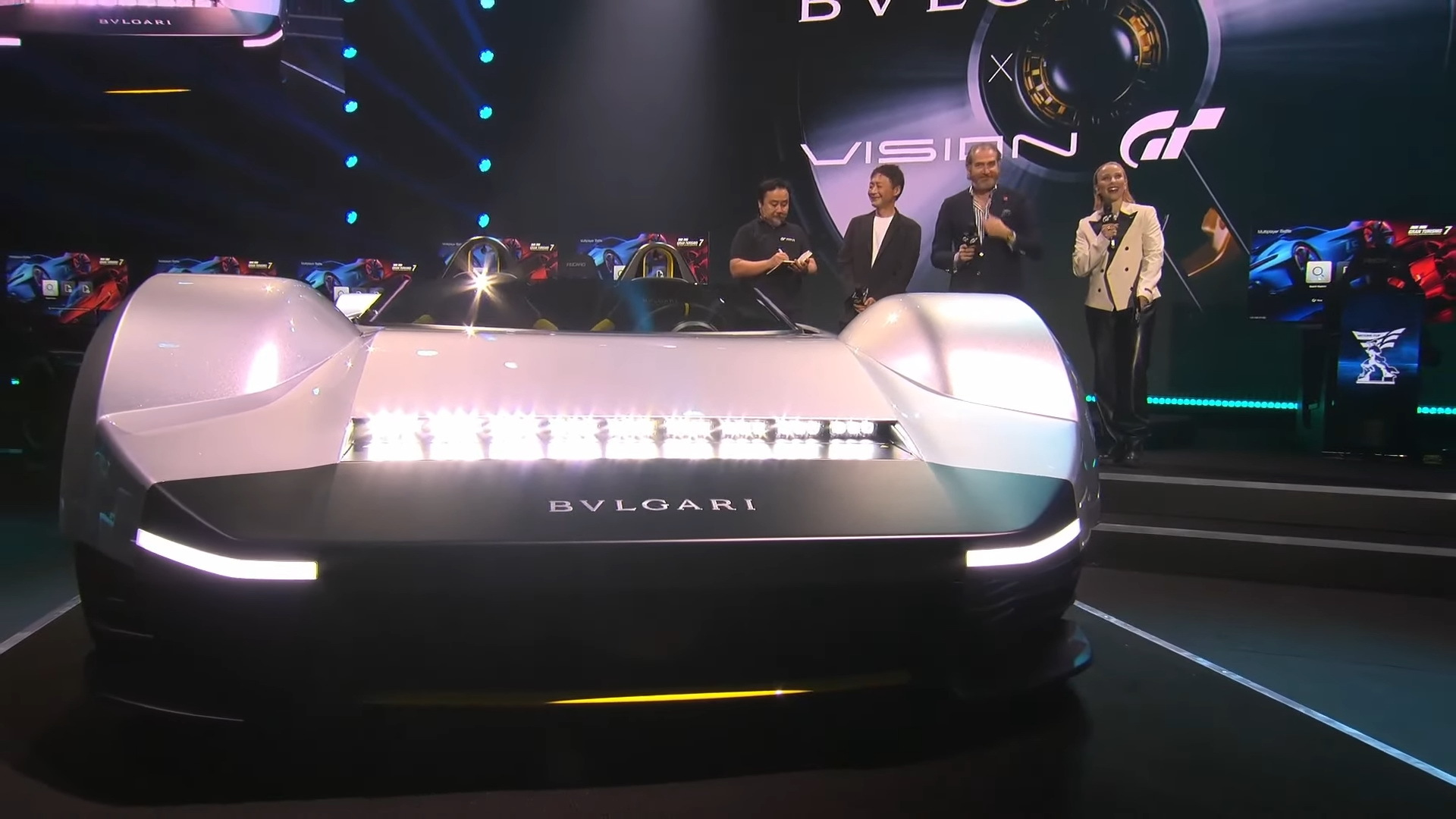 Bulgari’s Aluminum Vision GT Concept Shines With 70s Wedge Brilliance ...