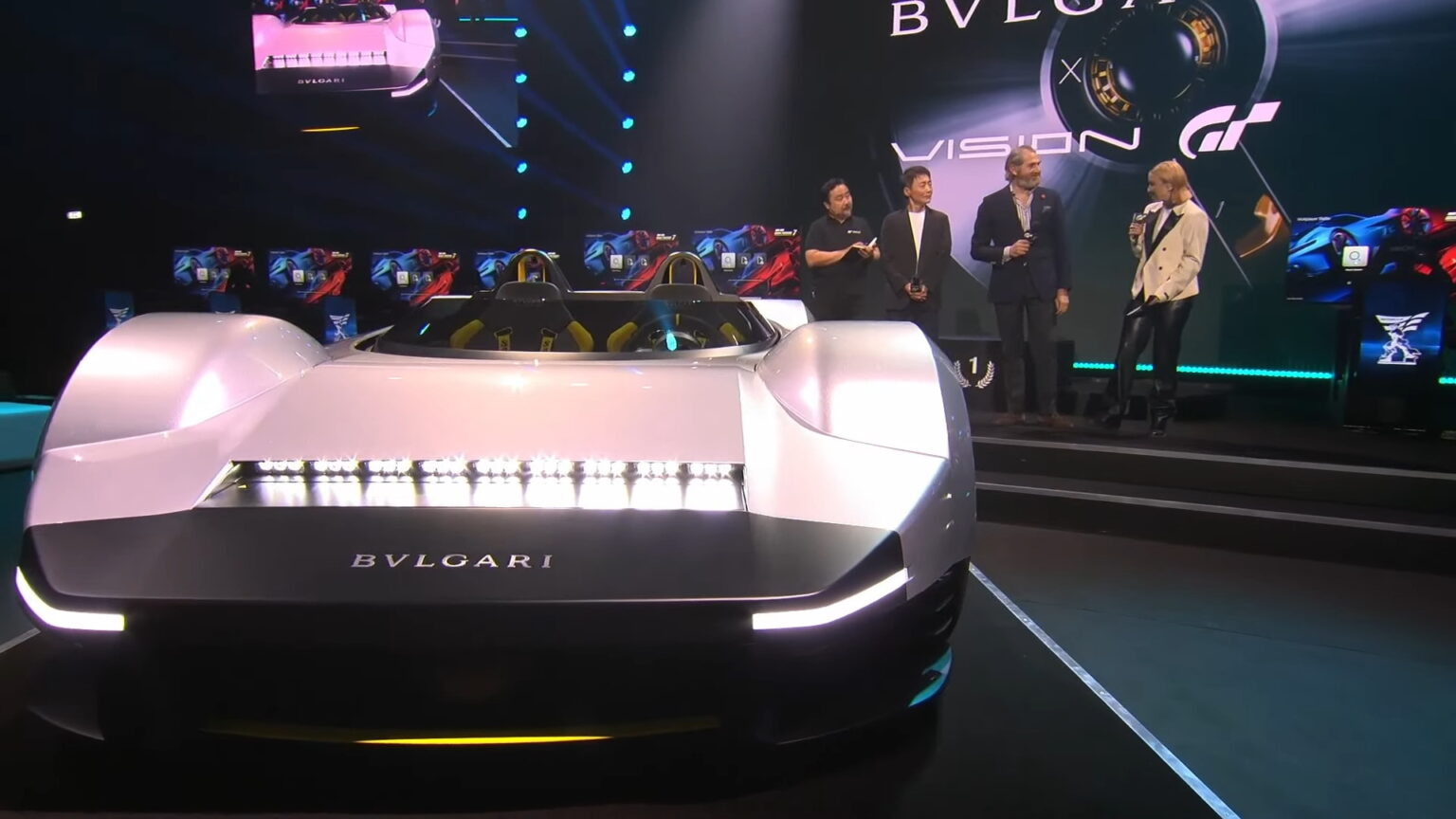 Bulgari’s Aluminum Vision GT Concept Shines With 70s Wedge Brilliance ...