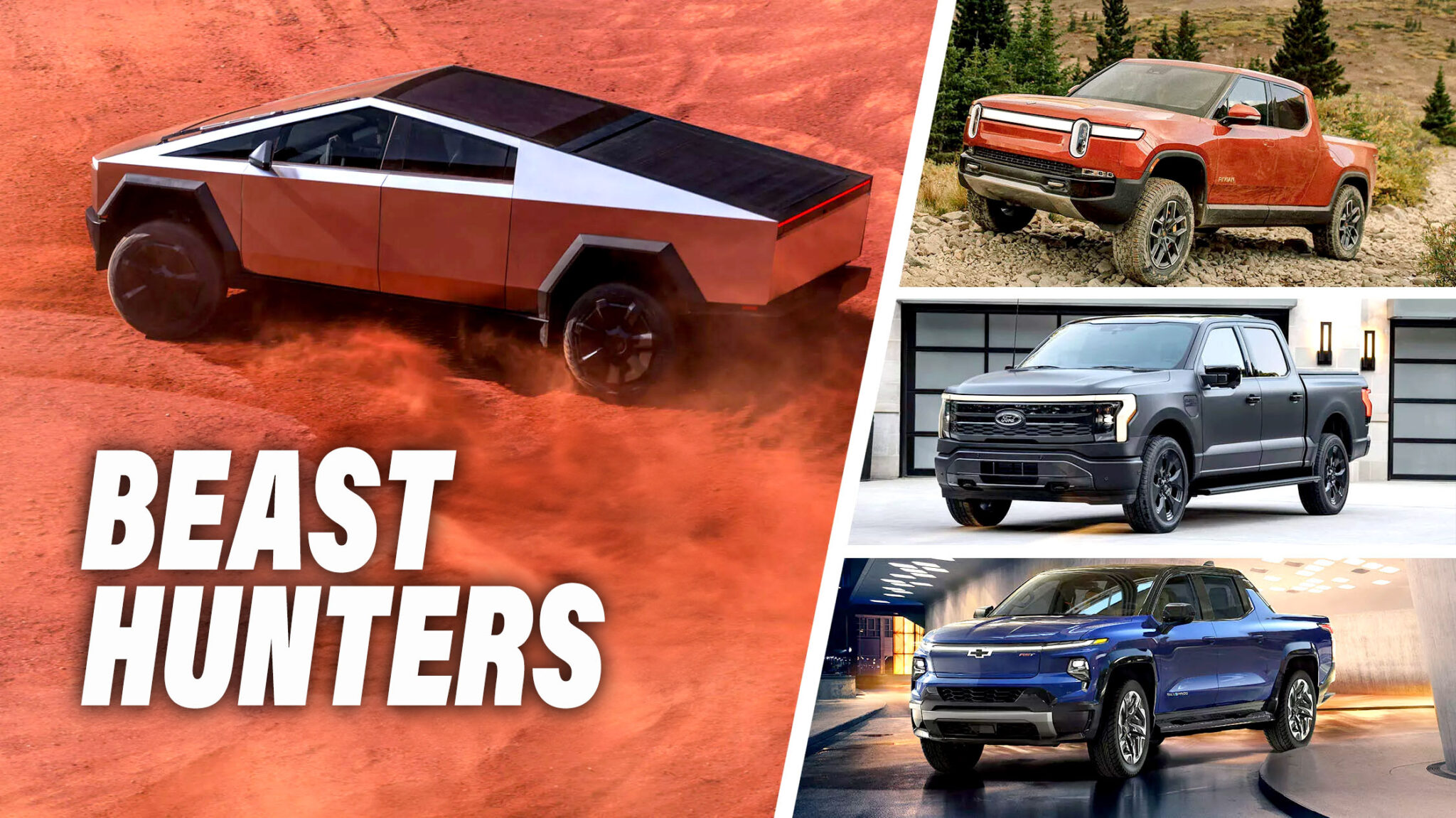 Tesla Cybertruck Cyberbeast Vs $100k EV Pickup Rivals | Carscoops