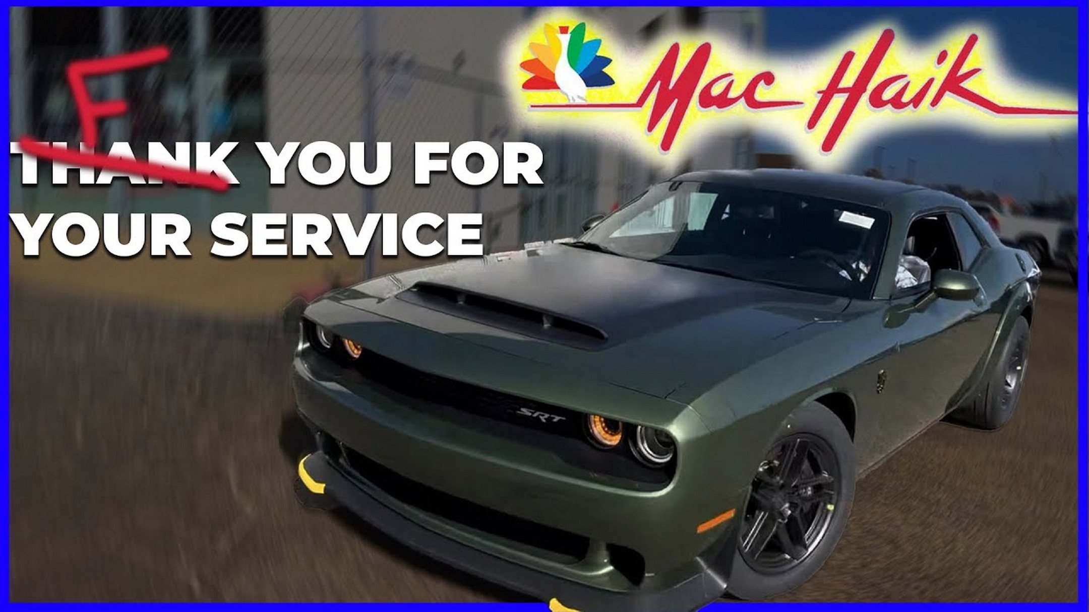 Dodge dealers giving away military guys car? | Page 2 | SRT Hellcat Forum