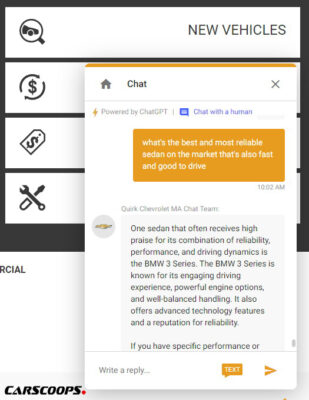 Chevy Dealers’ ChatGPT Bots Recommend Teslas, BMWs, Fords, Toyotas And ...