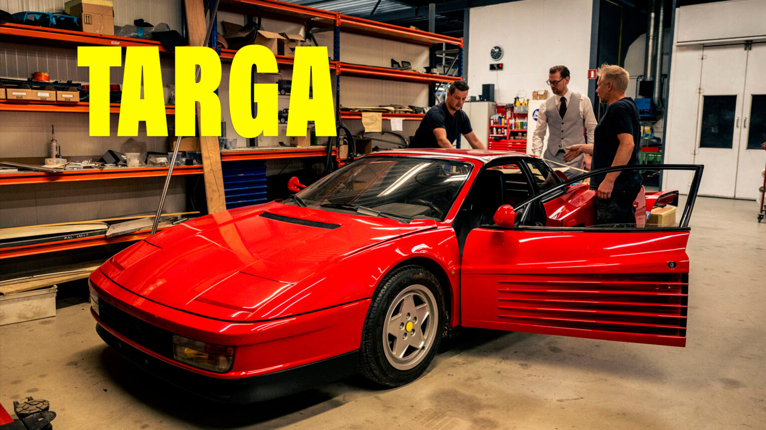 Niels van Roij Design Is Coachbuilding A Ferrari Testarossa Targa ...