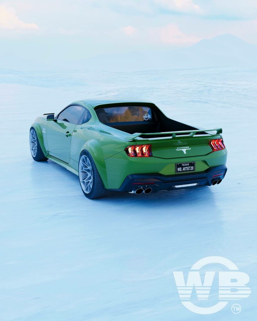 Forget Mach-E, Give Us Mach-Ute! Mustang Ranchero Fan Design Looks Fire ...