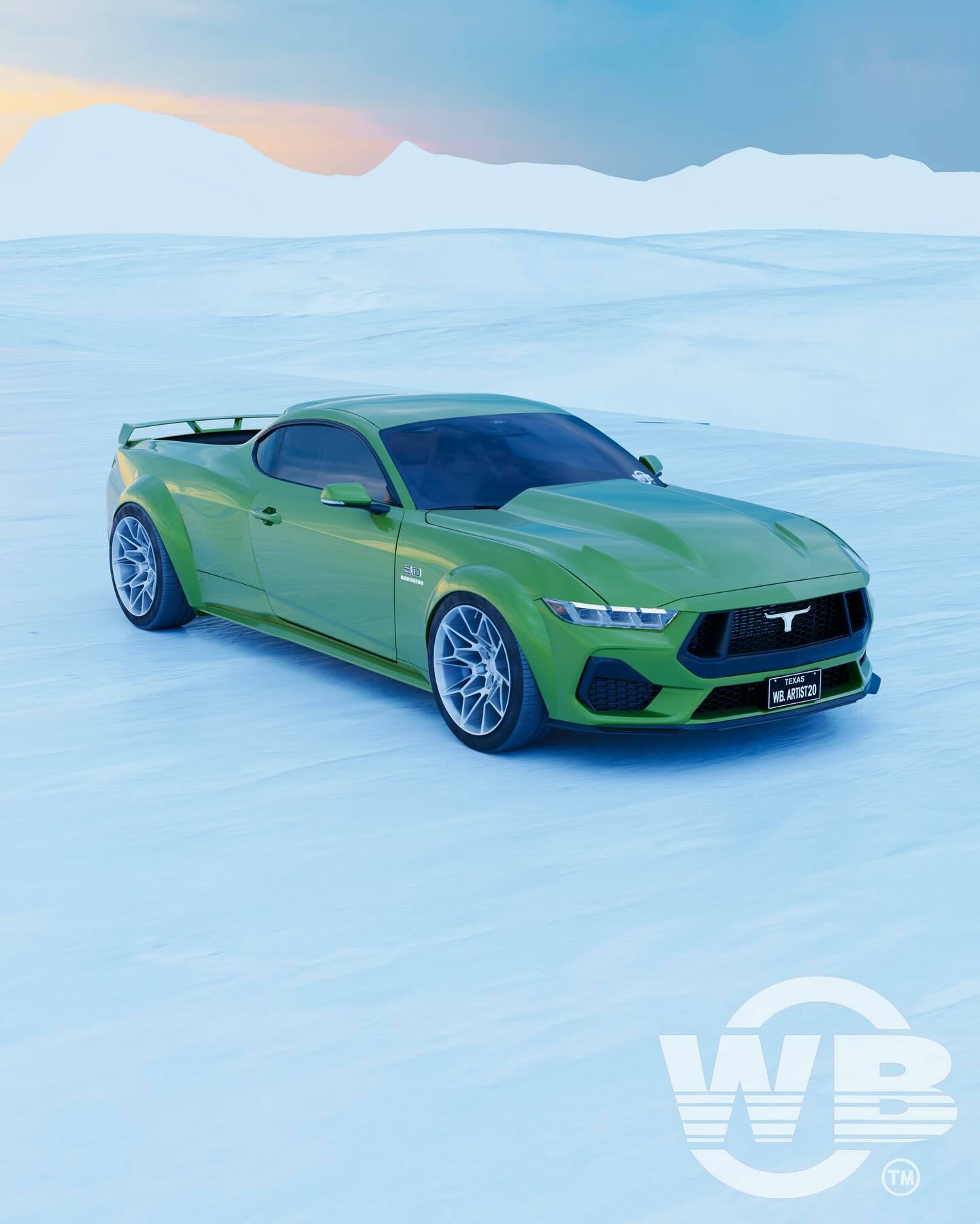 Forget Mach-E, Give Us Mach-Ute! Mustang Ranchero Fan Design Looks Fire ...