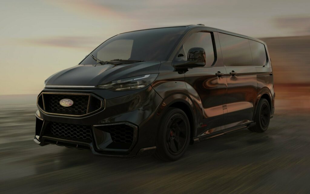 Ford Transit Custom Sported Up With Carbon Bits | Carscoops