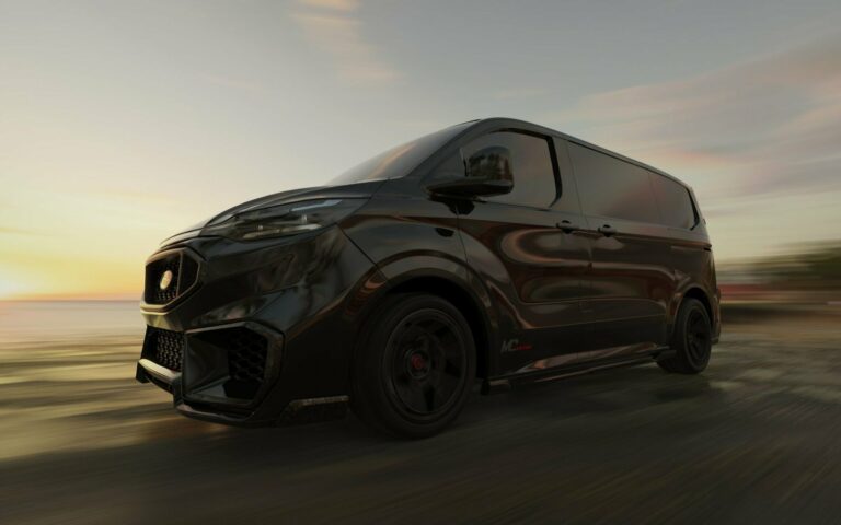 Ford Transit Custom Sported Up With Carbon Bits | Carscoops