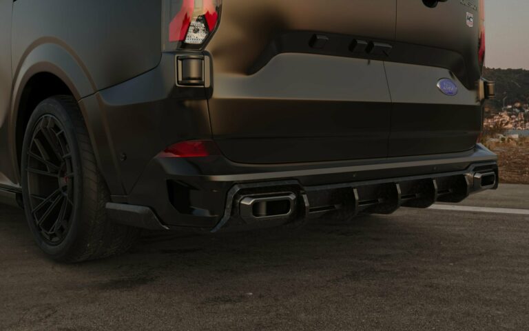 Ford Transit Custom Sported Up With Carbon Bits | Carscoops