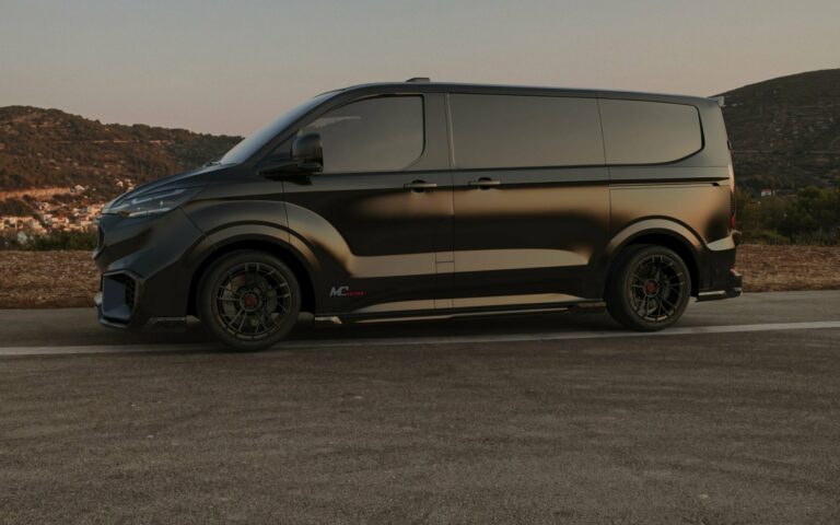 Ford Transit Custom Sported Up With Carbon Bits | Carscoops