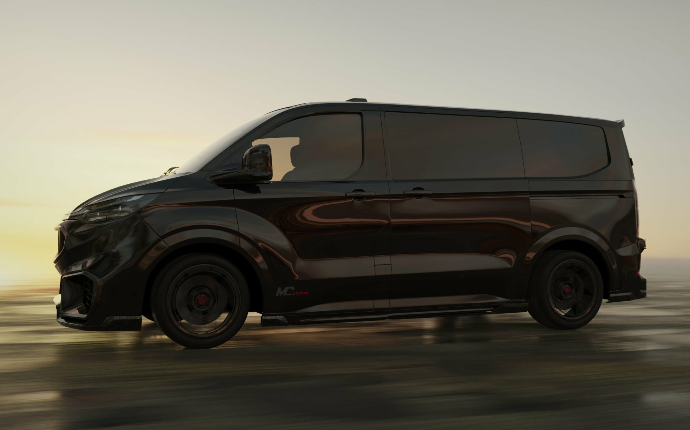 Ford Transit Custom Sported Up With Carbon Bits | Carscoops
