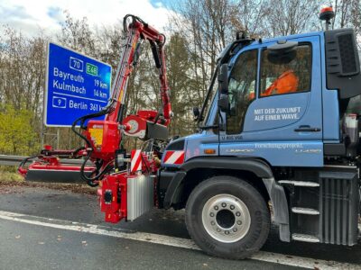 Mercedes Testing Hydrogen-Powered Unimog Mower | Carscoops
