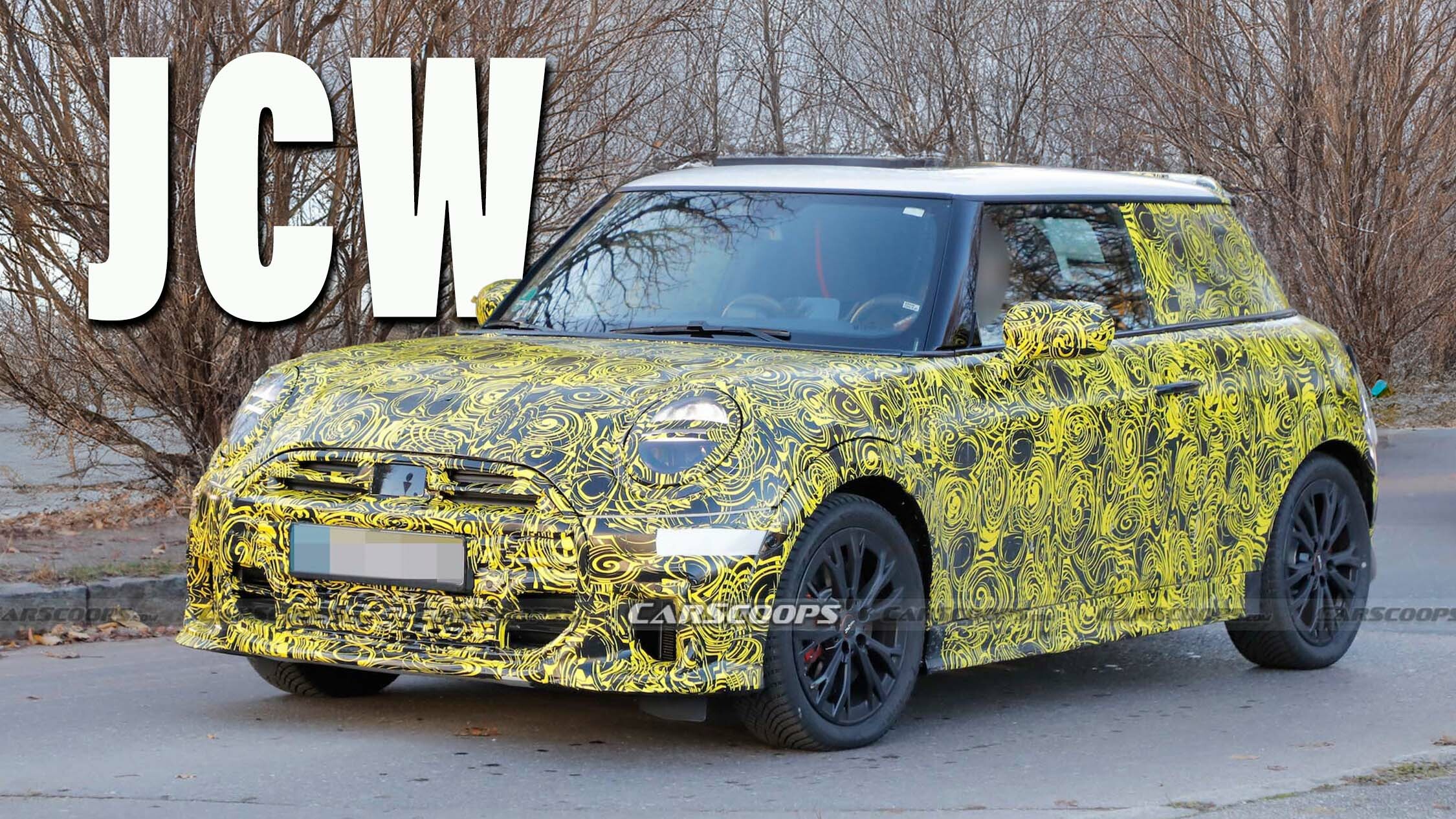 2025 Mini John Cooper Works Shows Chunky Grille On Facelifted Nose ...