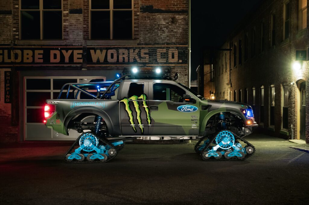 Ken Block’s Ford F-150 RaptorTRAX Is A $195,000 Snow Toy | Carscoops