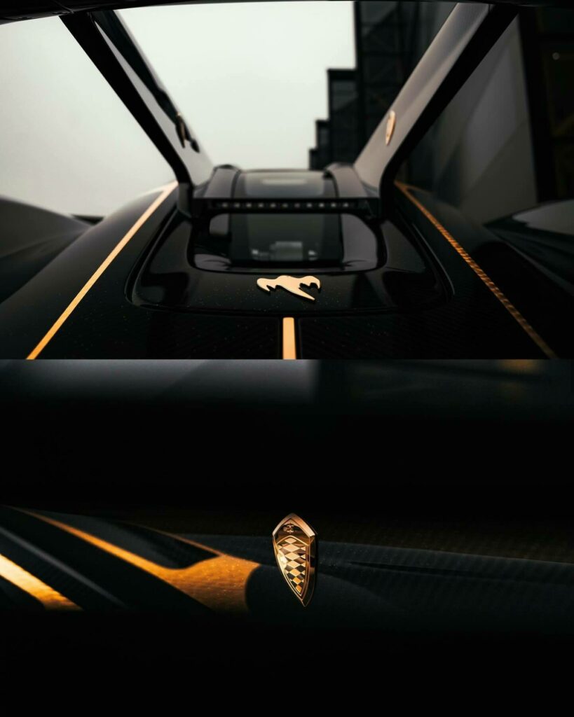 All-Carbon Koenigsegg Jesko Attack With 24K Gold Accents Is A Feast For ...