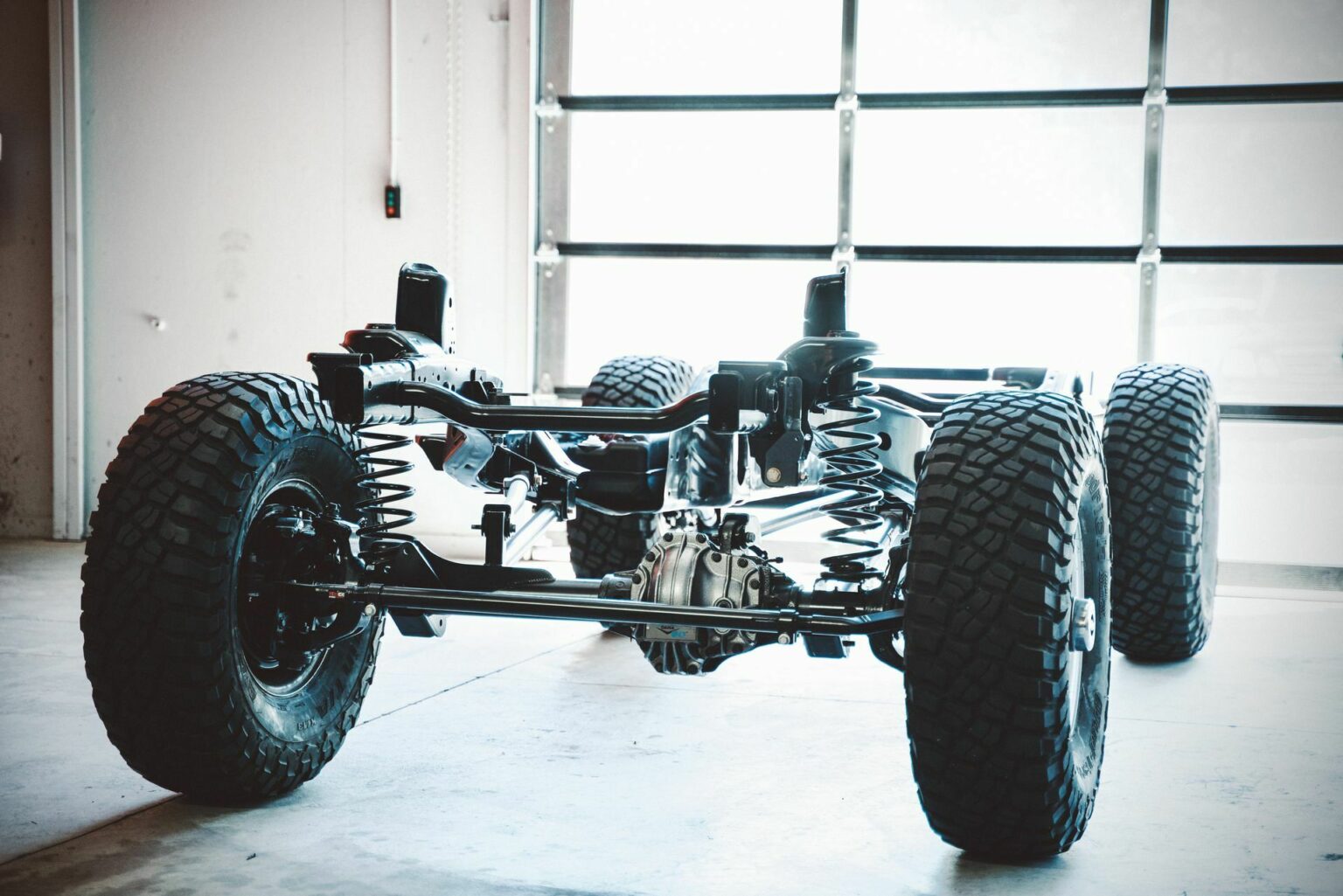 This Jeep Wrangler Has A Land Rover Defender Body And A GM LT1 V8 Heart ...