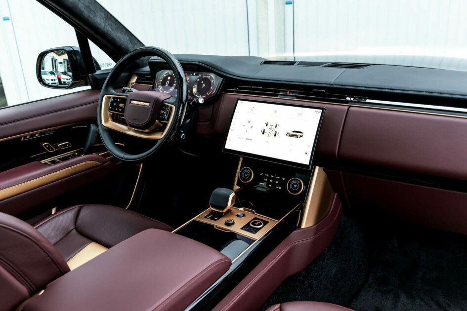 Manhart Creates Sinister Black And Gold Range Rover | Carscoops