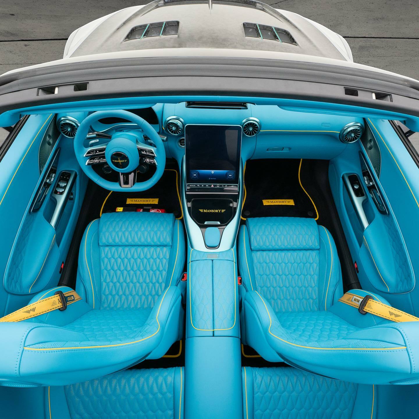 Mansory Explodes The Mercedes-AMG SL 63 With Bold Colors And 850 Horses ...