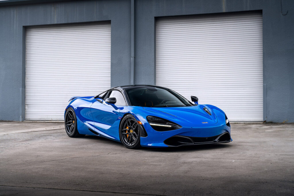 Blue And Black Make For The Perfect McLaren 720S Spider | Carscoops