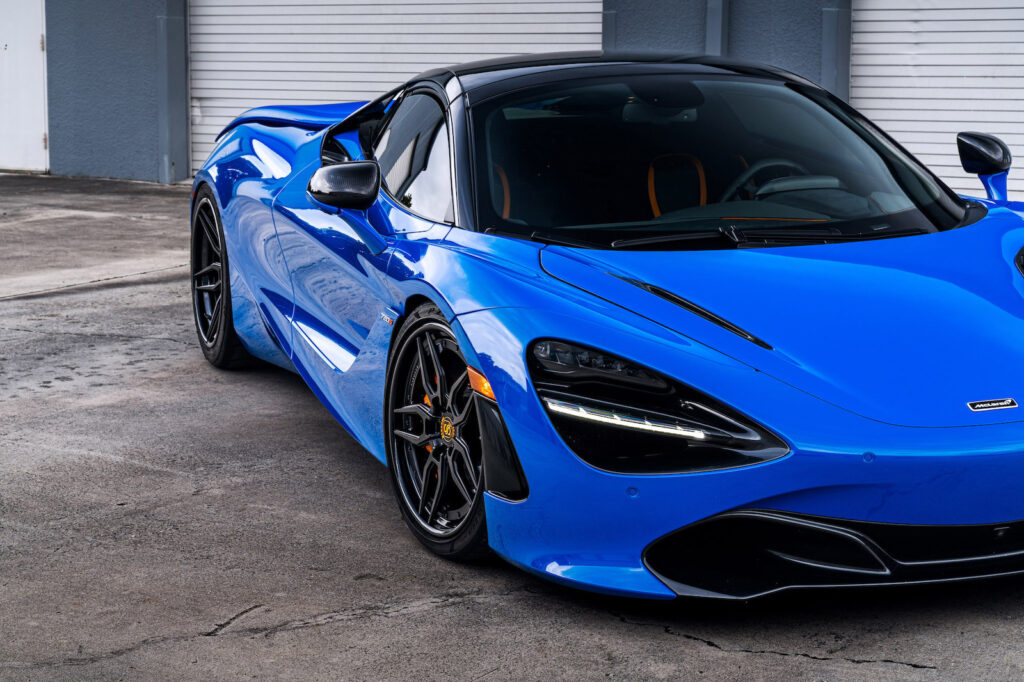 Blue And Black Make For The Perfect McLaren 720S Spider | Carscoops
