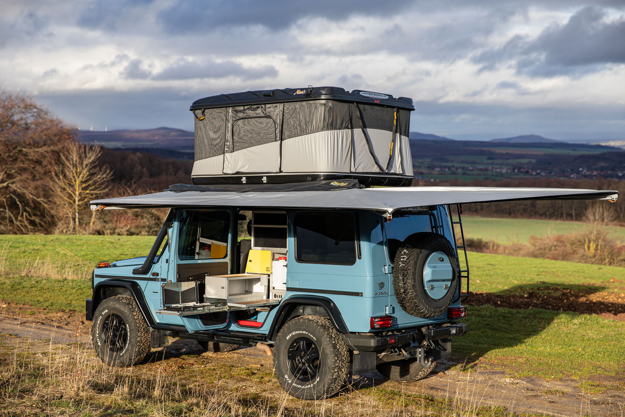 Turn Your Mercedes G-Class Into A Camper With This $12,000 Upgrade ...