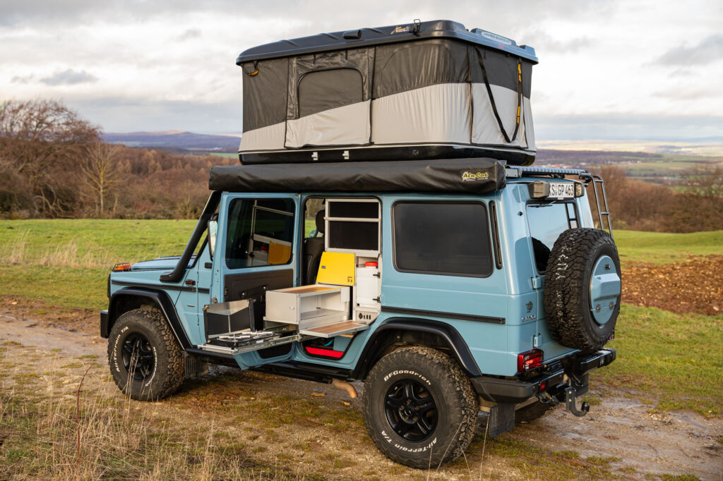 Turn Your Mercedes G-Class Into A Camper With This $12,000 Upgrade ...