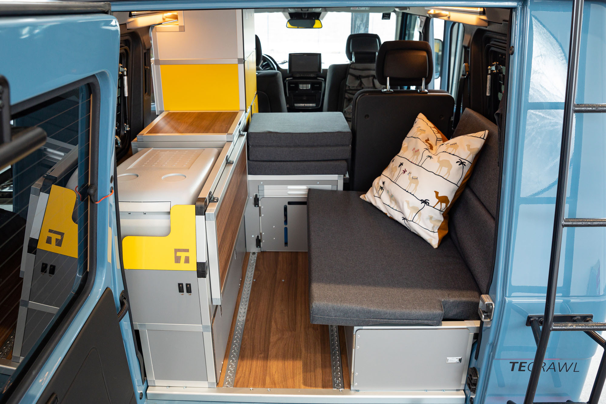 Turn Your Mercedes G-Class Into A Camper With This $12,000 Upgrade ...