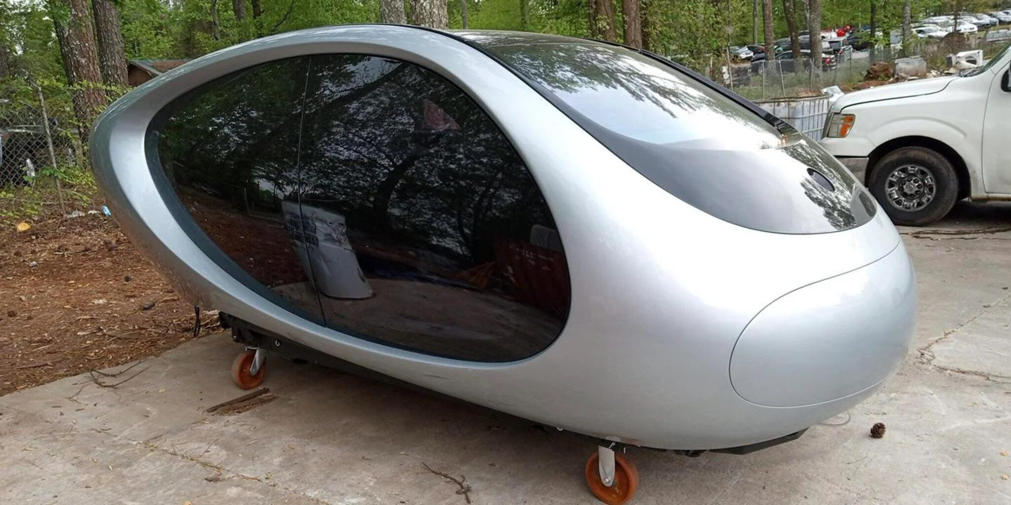 This Futuristic Mercedes Concept Was Found Abandoned In An Atlanta ...
