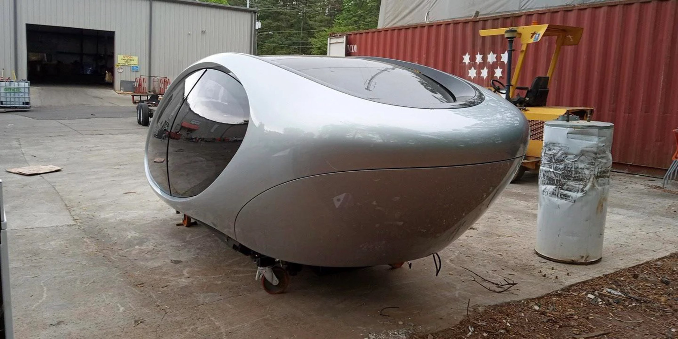 This Futuristic Mercedes Concept Was Found Abandoned In An Atlanta ...