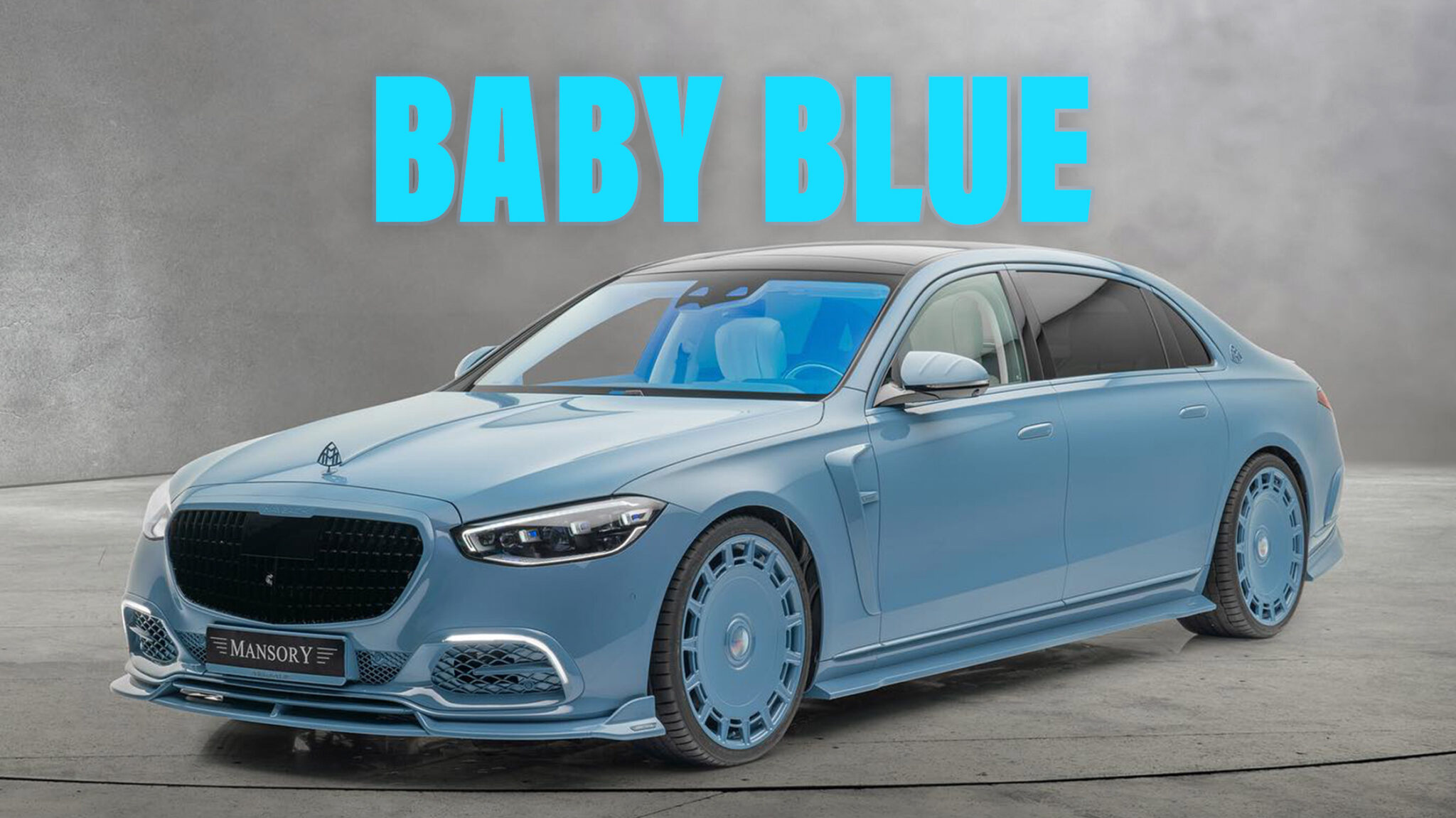 Mansory’s China Blue Mercedes-Maybach S 680 Stands Out From The Pack ...