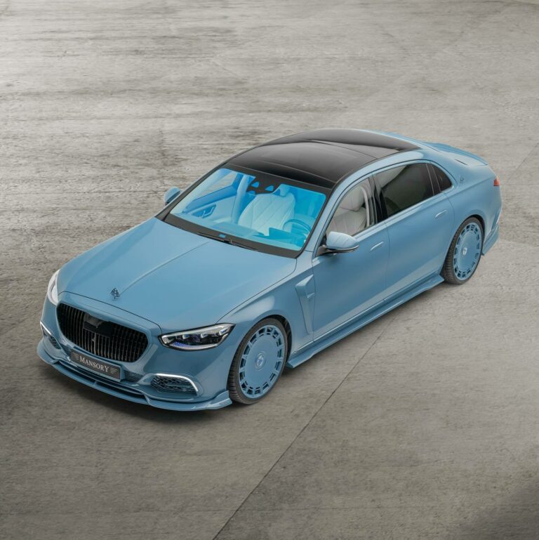 Mansory’s China Blue Mercedes-Maybach S 680 Stands Out From The Pack ...