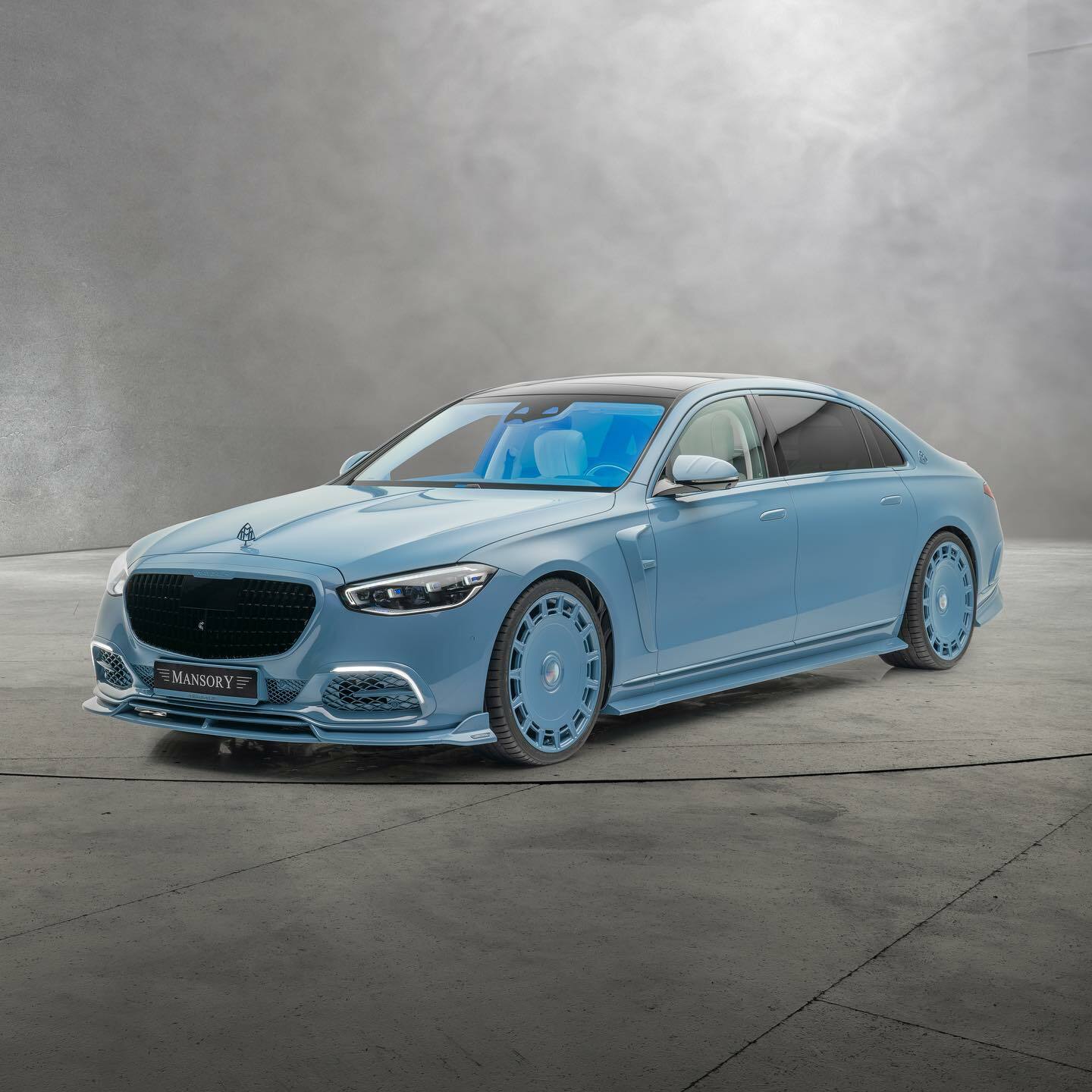 Mansory’s China Blue Mercedes-Maybach S 680 Stands Out From The Pack ...