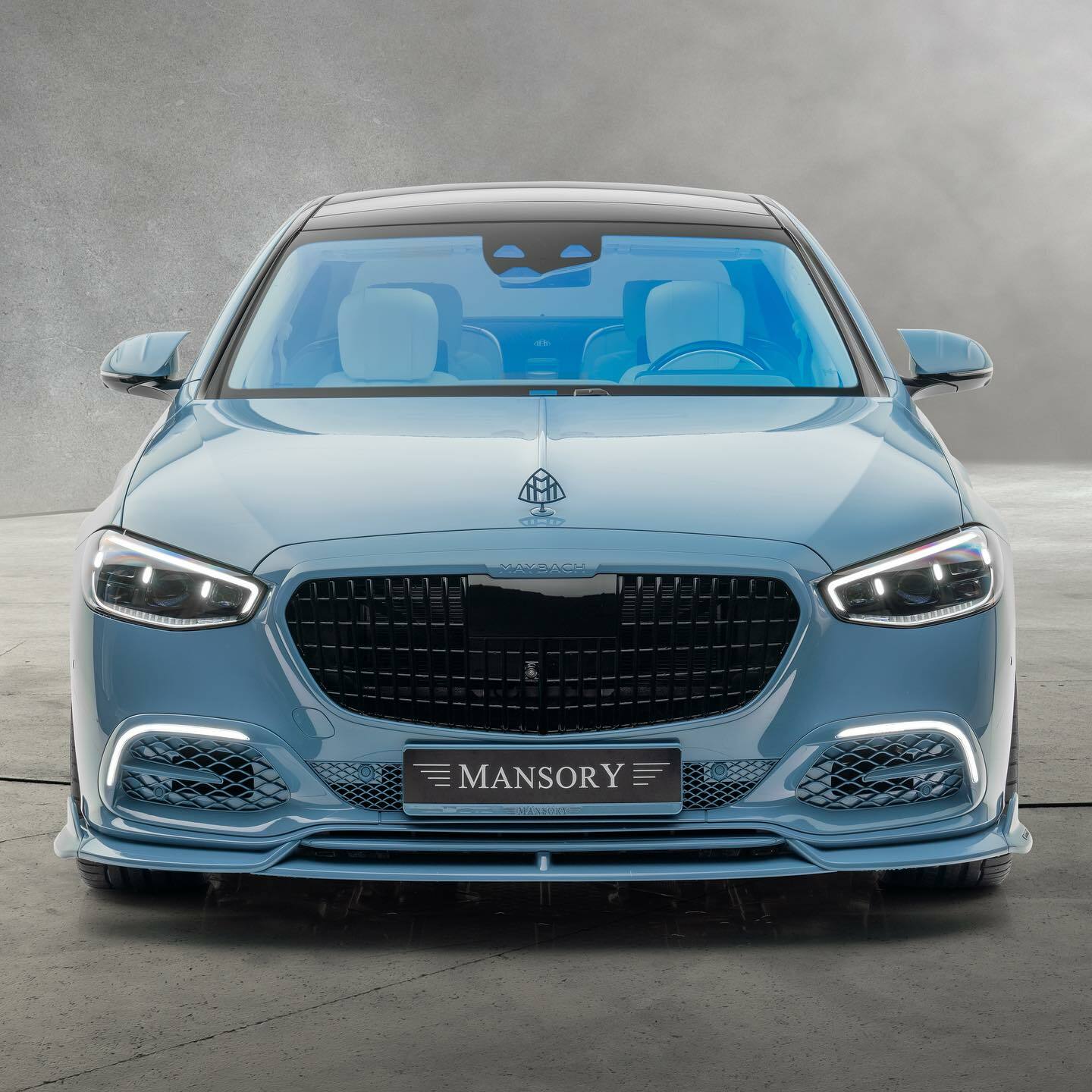 Mansory’s China Blue Mercedes-Maybach S 680 Stands Out From The Pack ...