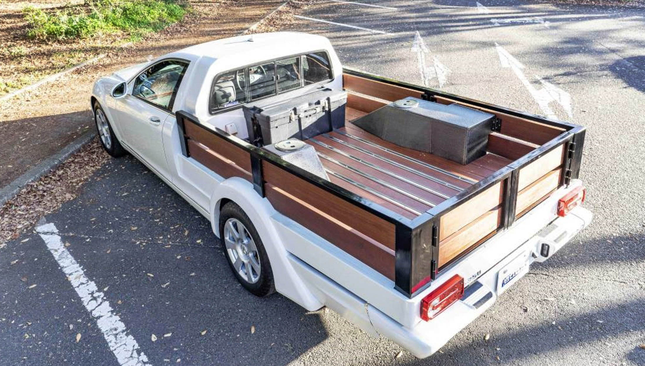 Custom Mercedes S-Class Pickup Looks Perfect For Pig Farmers With Posh ...