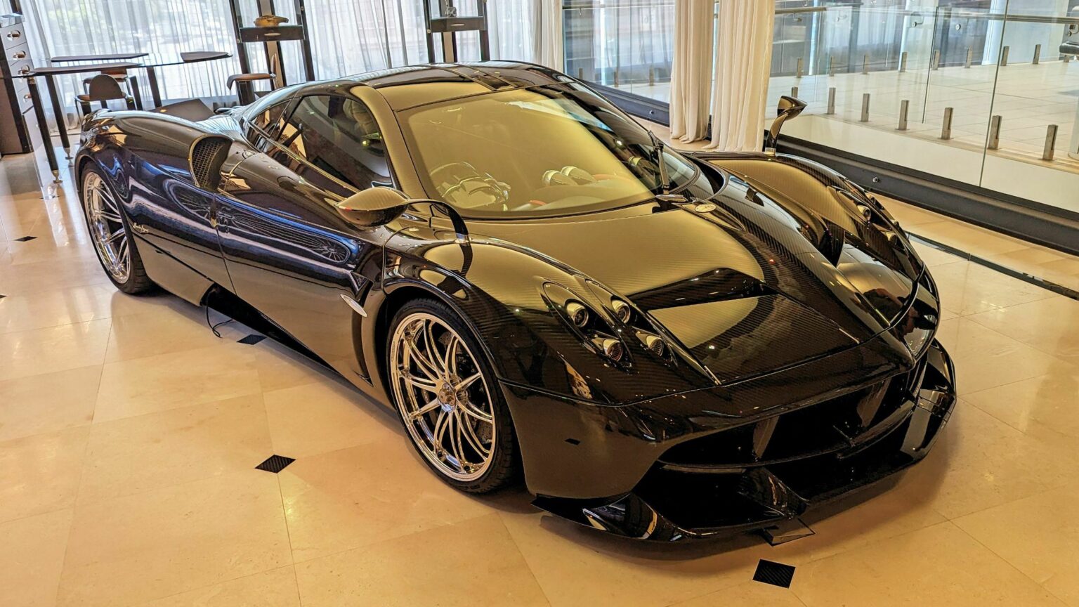 We Check Out A $4 Million Pagani Huayra From Up Close