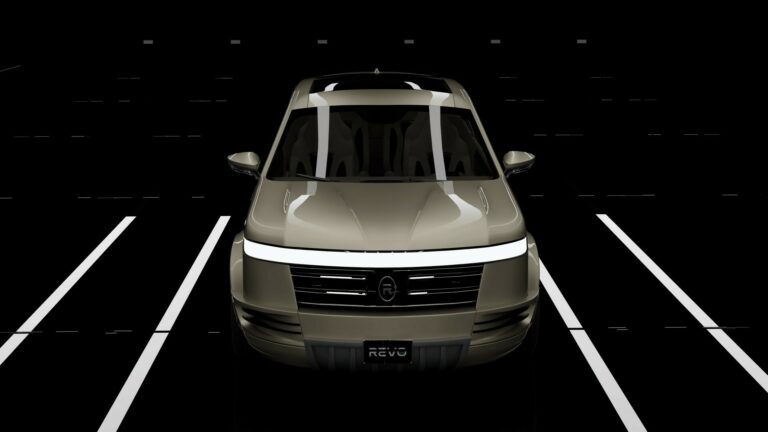 Revo Zero Energy Is A Hydrogen Minivan With Four Sliding Doors And A ...