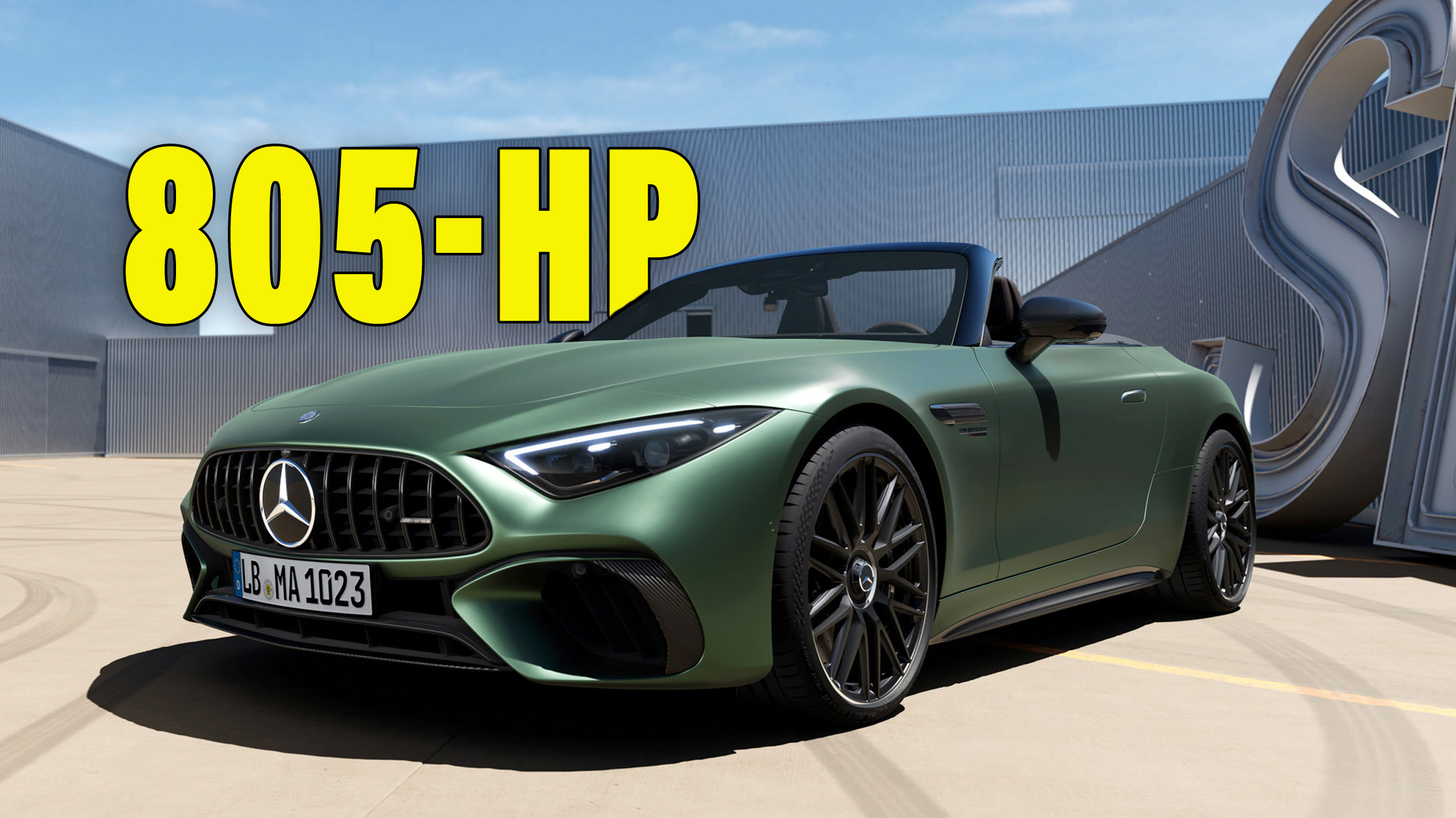 Mercedes unveils SL all-wheel-drive PHEV with 8 miles of range, 805 hp ...