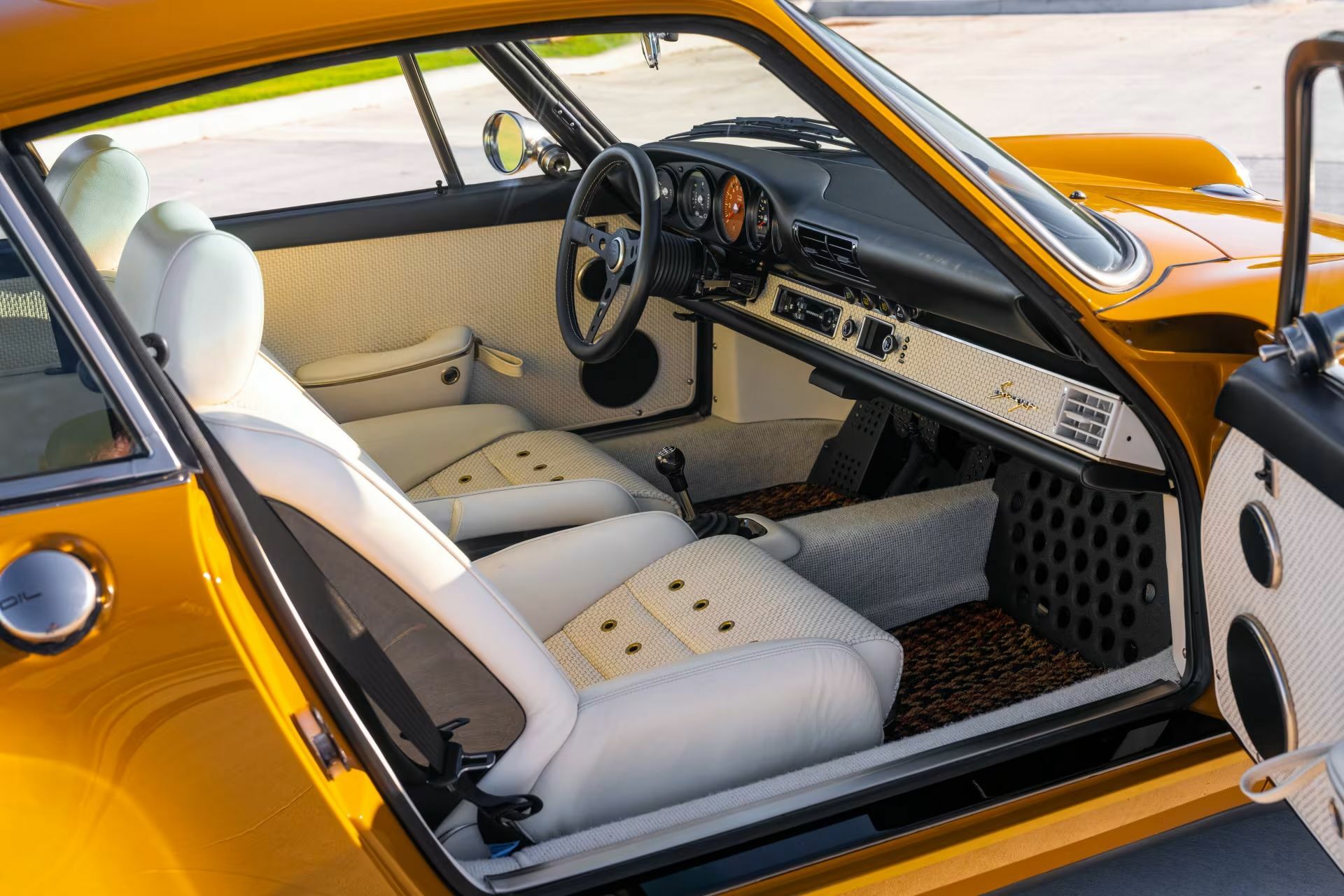 Namibia Yellow Singer Porsche 911 Is Restomodding At Its Finest | Carscoops