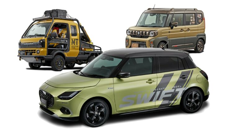 Suzuki Previews Sporty-Looking Swift And Adventure-Ready Kei Cars For ...