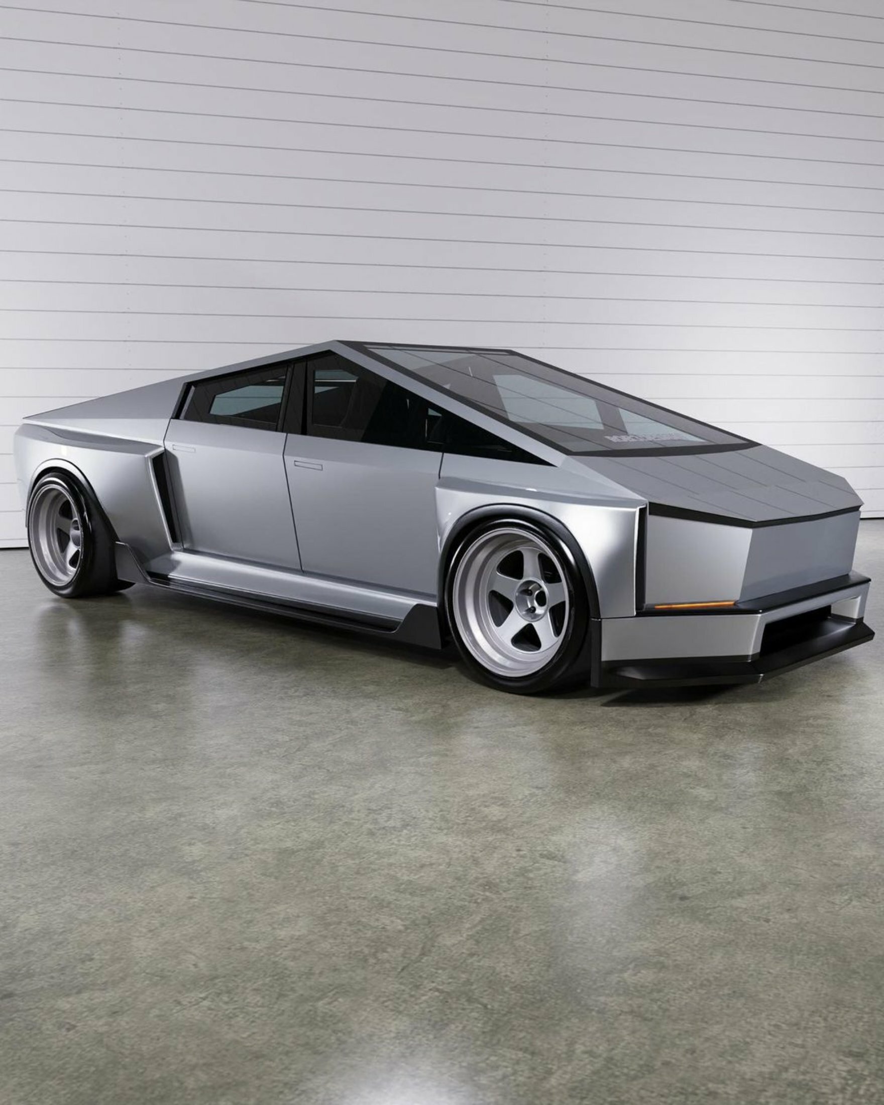 Tesla Cybertruck Slammed In The Digital Realm With A Widebody Tune ...
